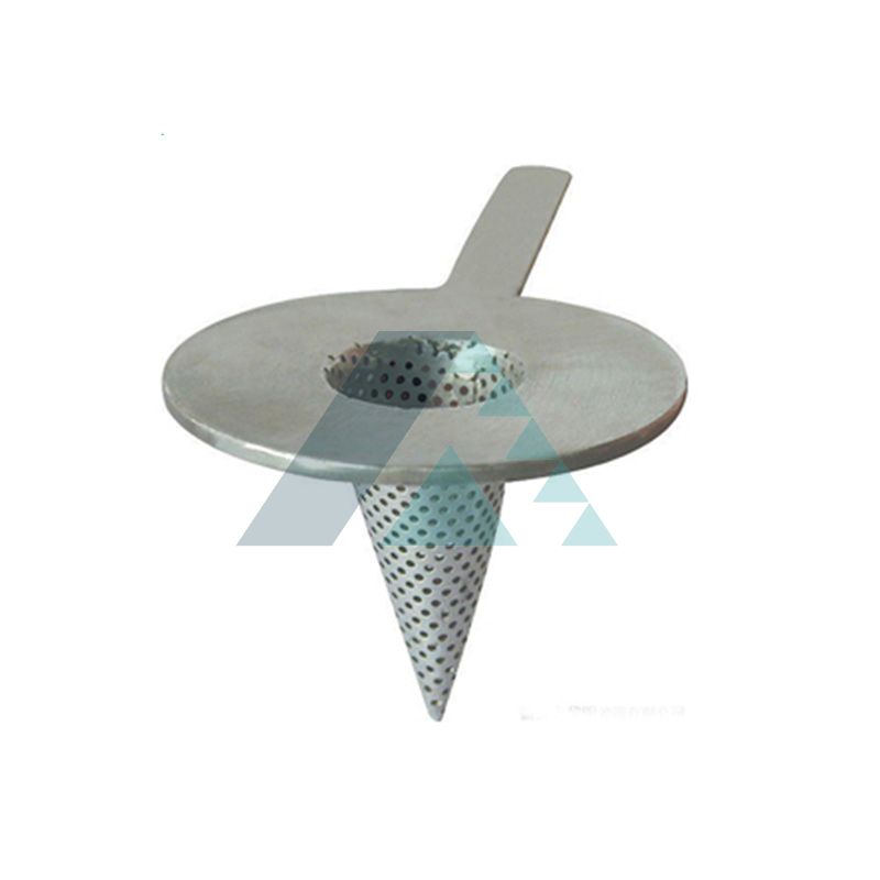 Wire Mesh Cone Filter Basket and Stainless Steel Temporary Tube