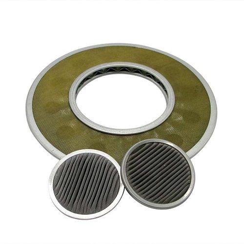 Stainless Steel Mesh Disc Filter Elements For Machined Fittings